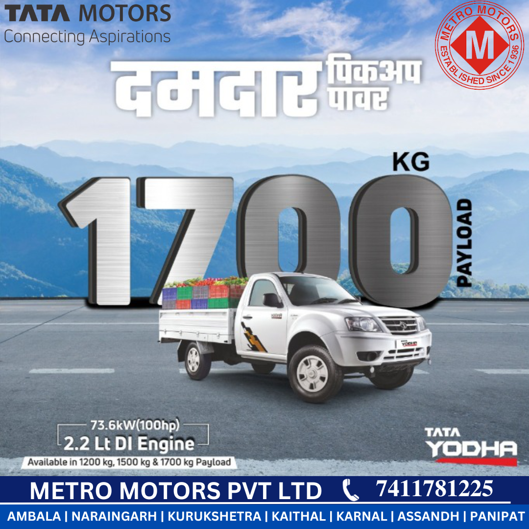 TATA YODHA - Metro motors Pvt Ltd - Medium