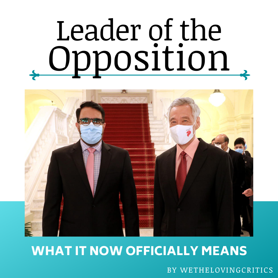 Leader of the Opposition: What It Now Officially Means ...