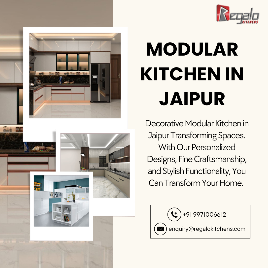 Modular Kitchen In Jaipur | Regalo Kitchens - Regalo Kitchens - Medium