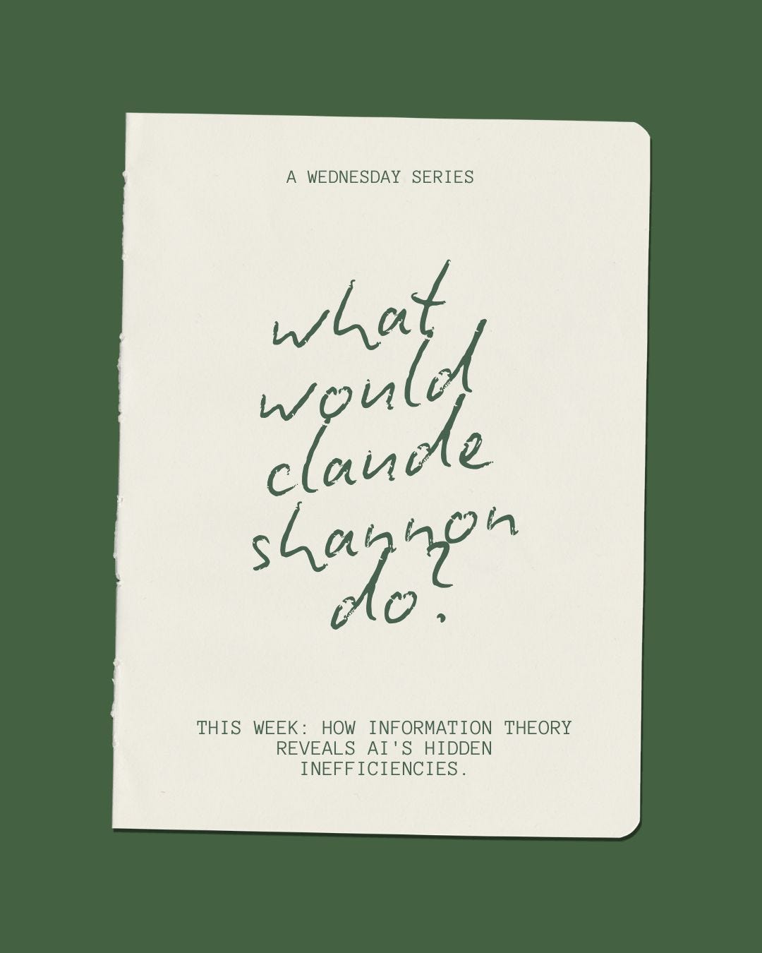What Would Claude Shannon Do About AI’s Carbon Problem? | by Chelsea ...