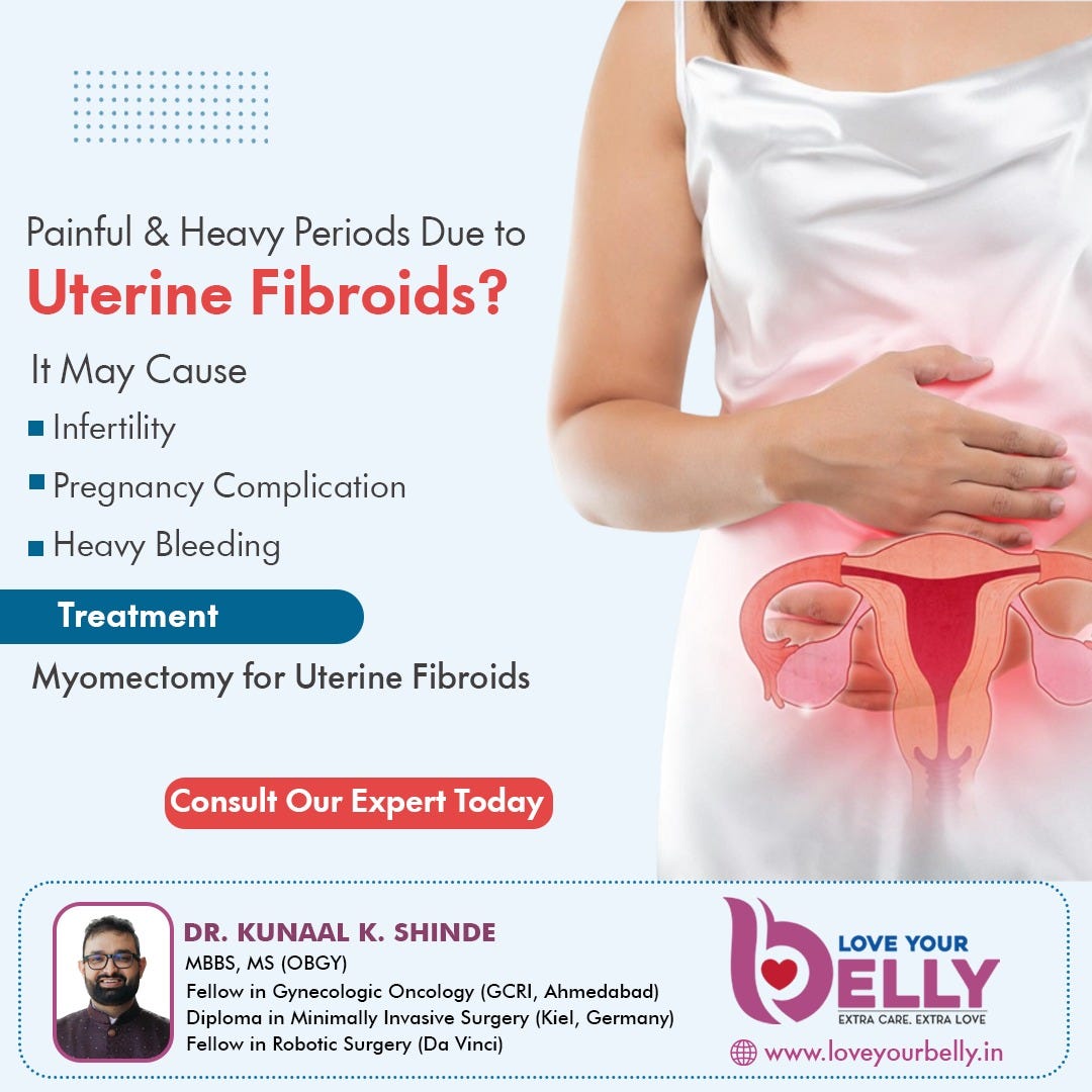 Painful & Heavy Periods Due to Uterine Fibroids? - Dr. Kunaal Shinde ...