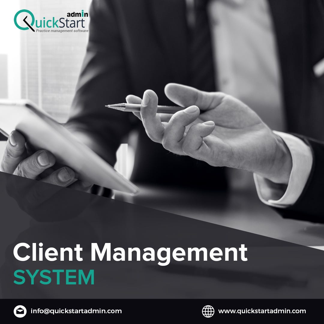 Best Client Management System - QuickStart Admin - Medium
