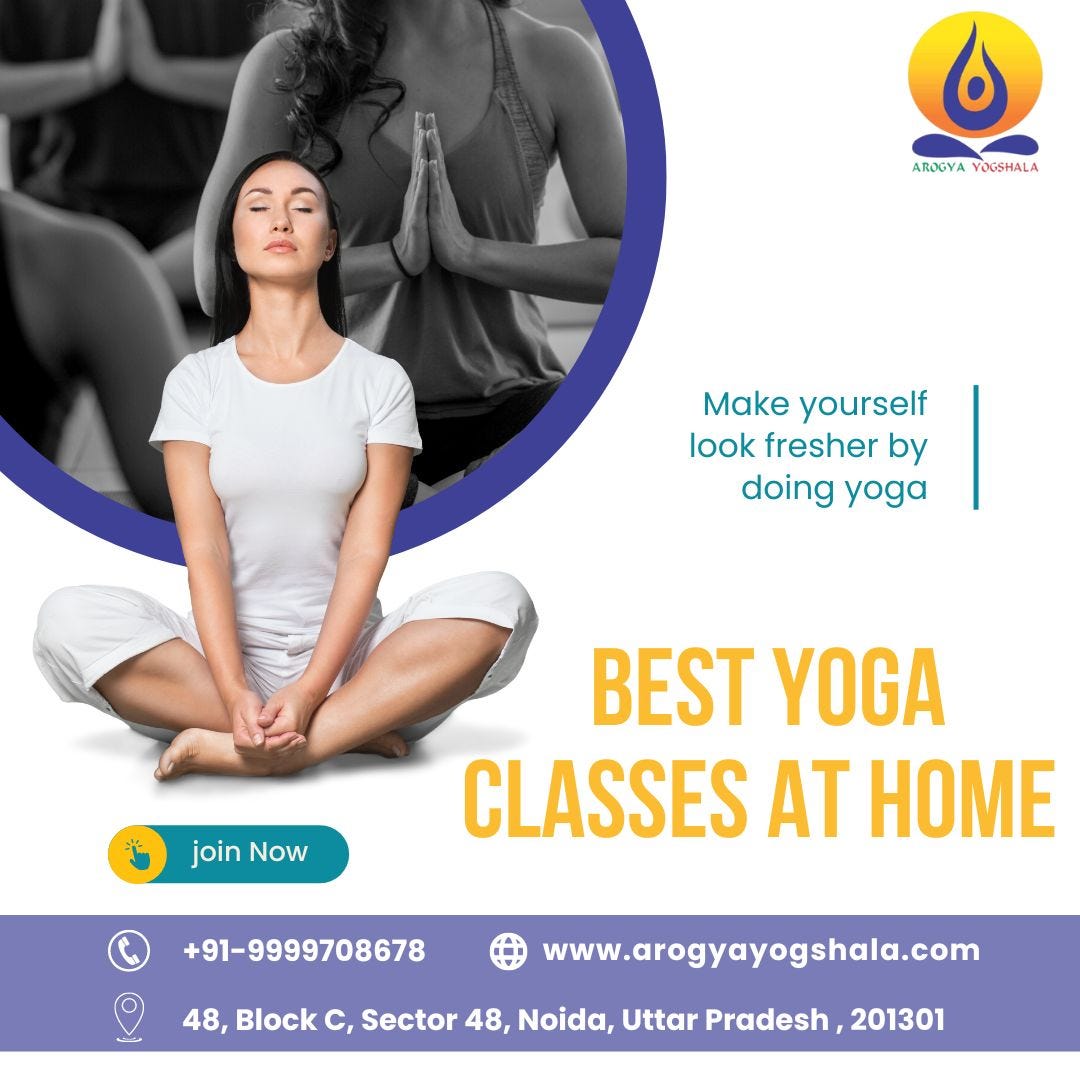 Best Yoga Classes at Home - Arogyayogshala - Medium
