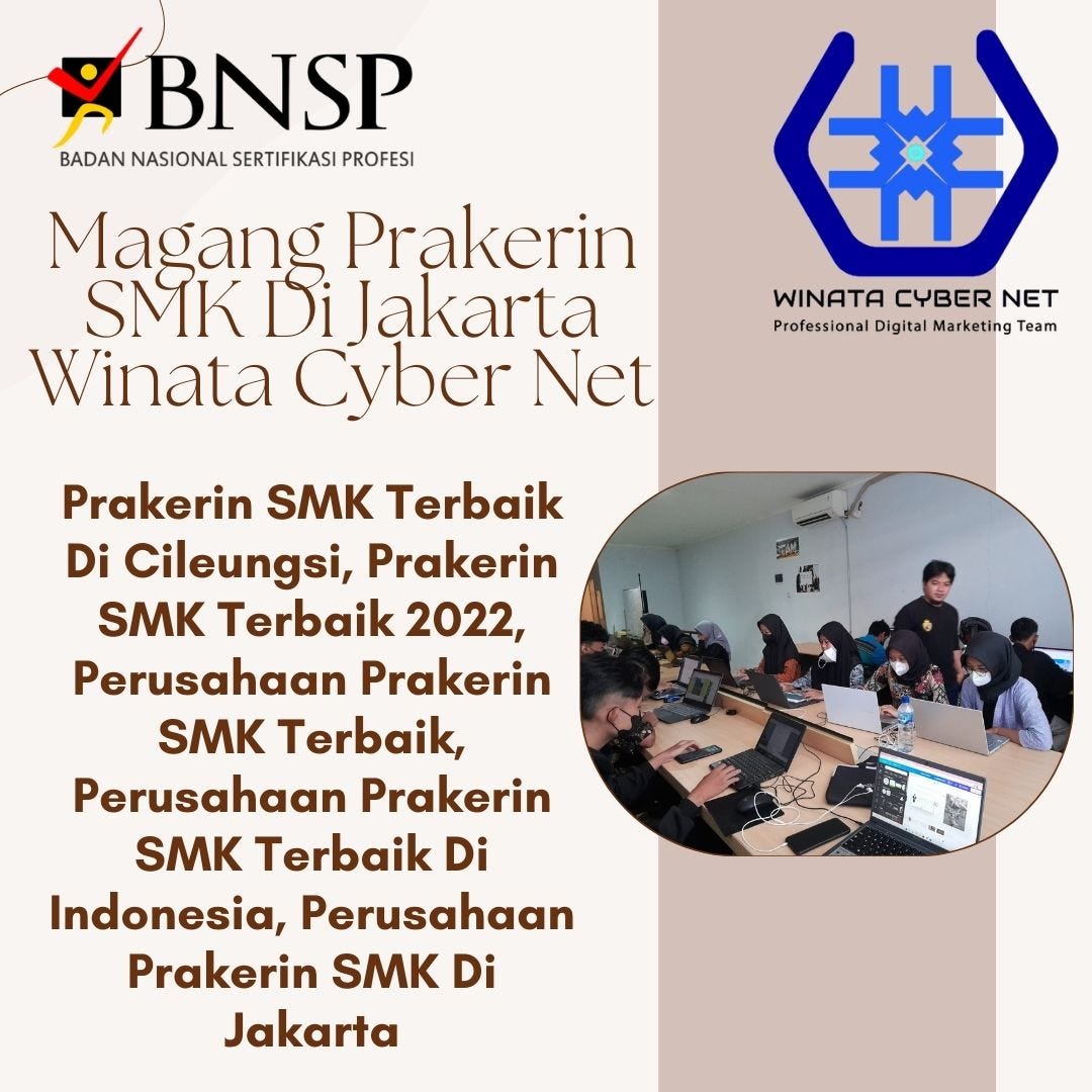 Magang Prakerin SMK Di Jakarta Winata Cyber Net | by Placemagangsmk | Medium