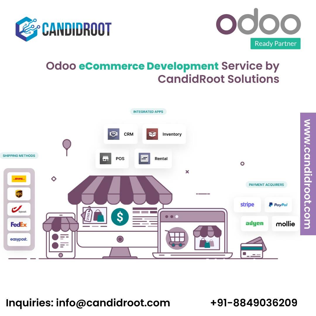 Why Choose CandidRoot for Odoo eCommerce Development? - Candidroot Solutions Pvt. Ltd - Medium