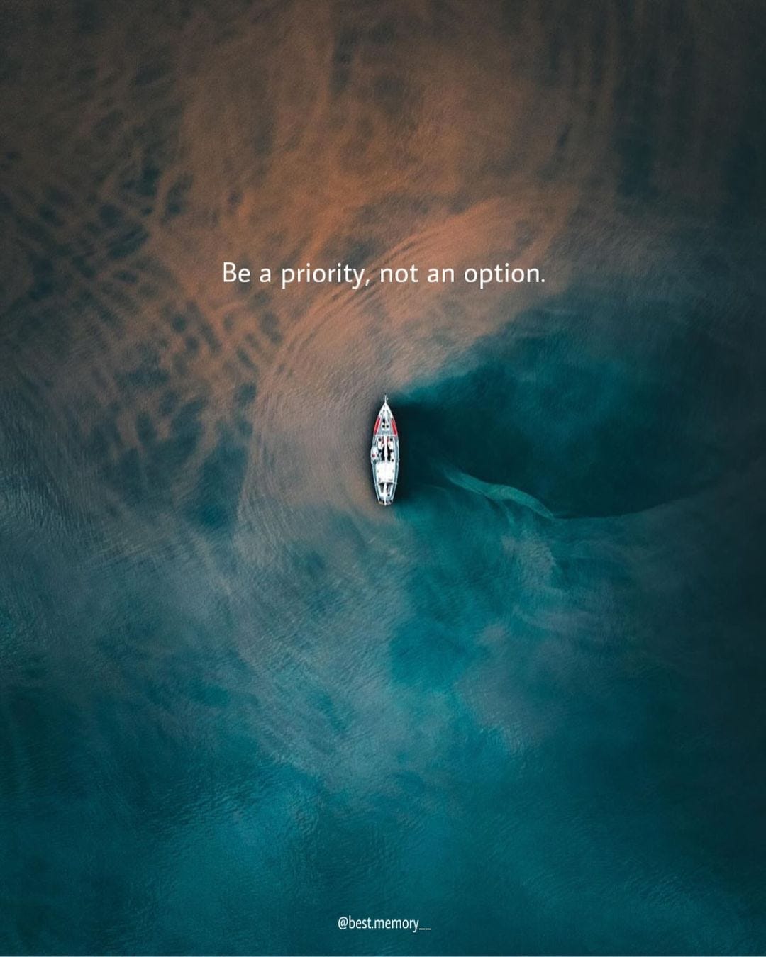 BE A PRIORITY NOT AN OPTION Many times some of us are disrespected ...