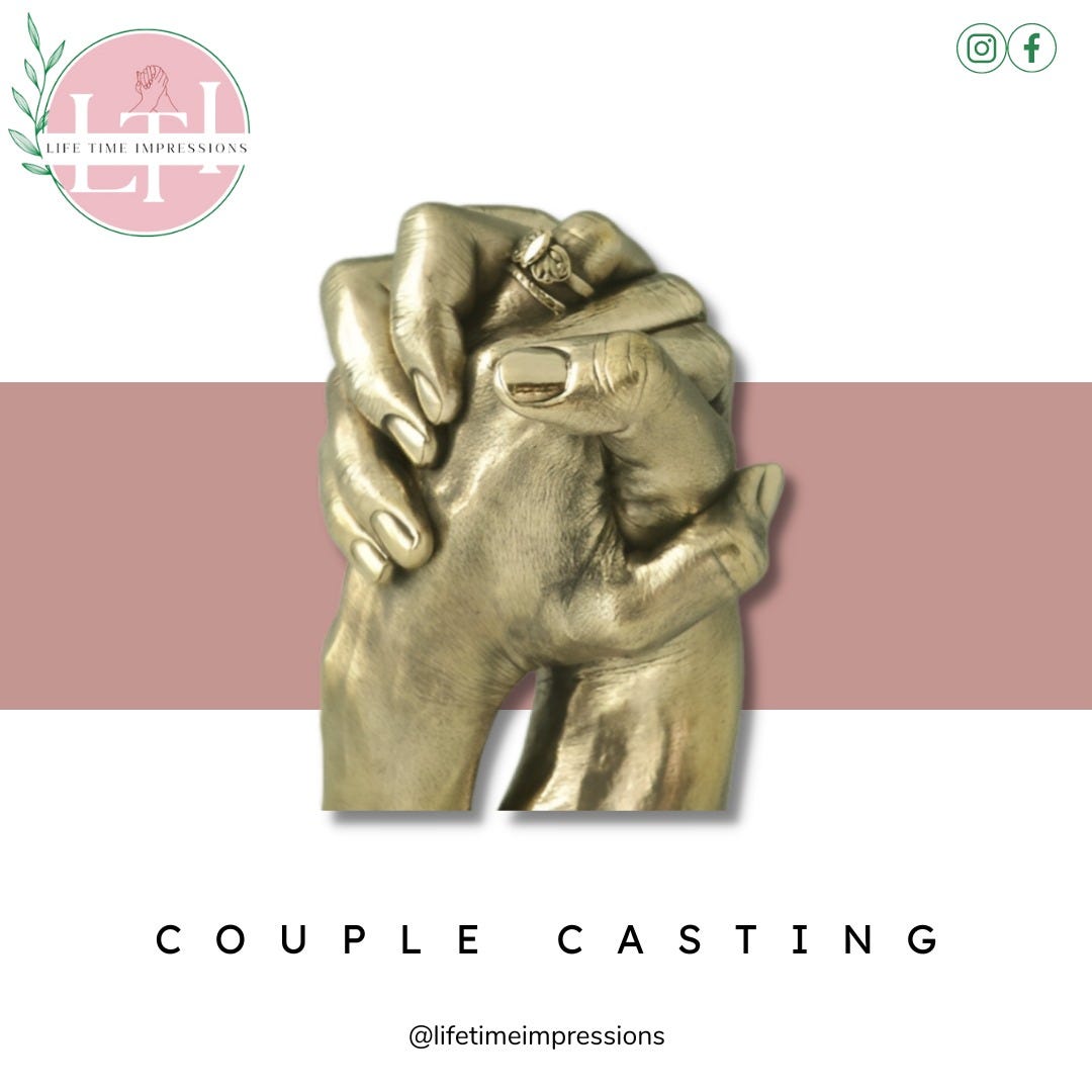 BEST HAND CASTING IN VIJAYAWADA - lifetime impressions - Medium