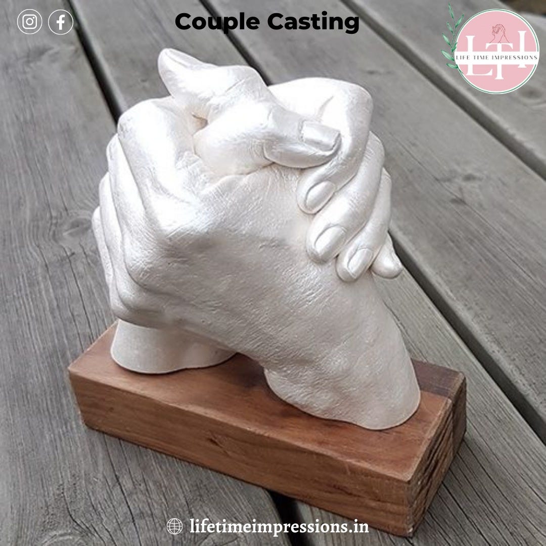Best Hand Casting in Vijayawada! - lifetime impressions - Medium
