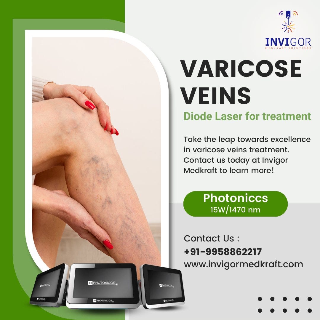 Diode Laser for Varicose Veins - Invigor Medkraft - Medium