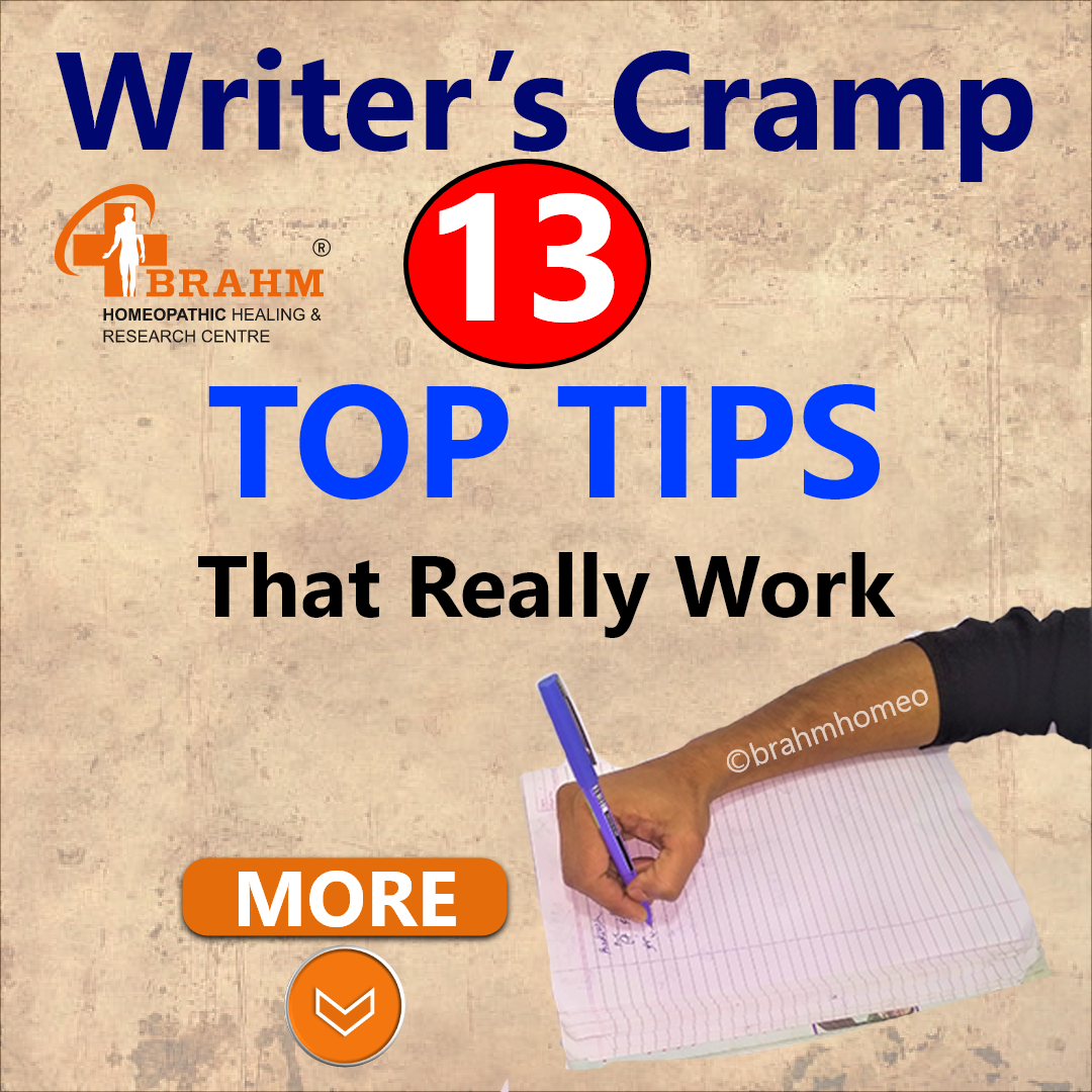 Top Tips For Writer’s Cramp - Brahmhomeo - Medium