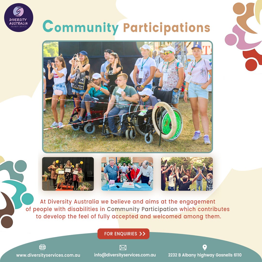 Community Participation-Diversity Australia - Diversity Australia Disability Services - Medium