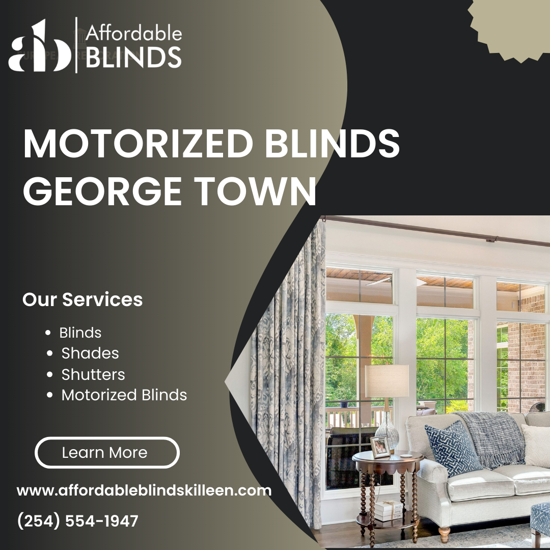 Unleashing Convenience and Efficiency: Motorized Blinds for Busy George ...