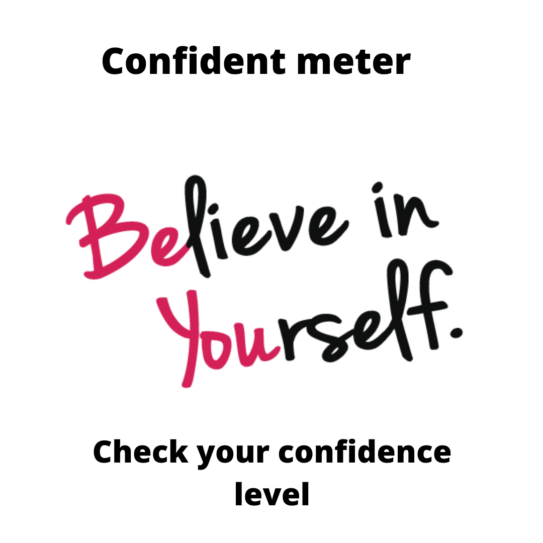 CONFIDENT METER- know your confidence level | by Dr. Sreechithra's Life ...