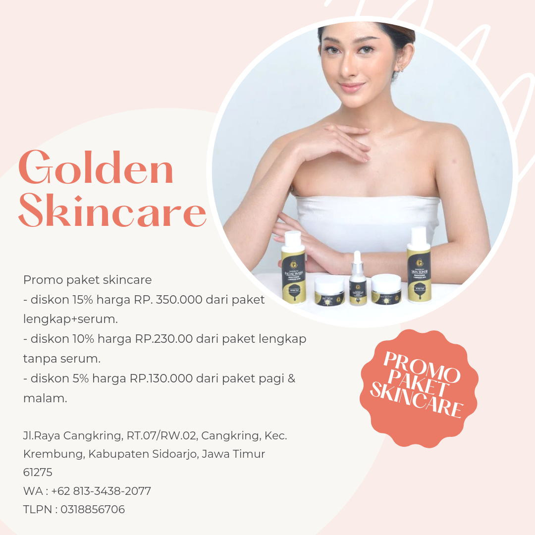 KOMPOSISI TERBAIK , WA 0813-3449-1967, Jual Skincare Wajah Cream Golden Skincare Krembung | by ...