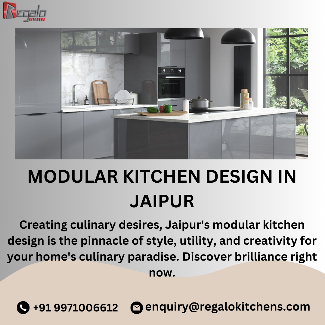 Modular Kitchen Design in Jaipur - Regalo Kitchens - Medium