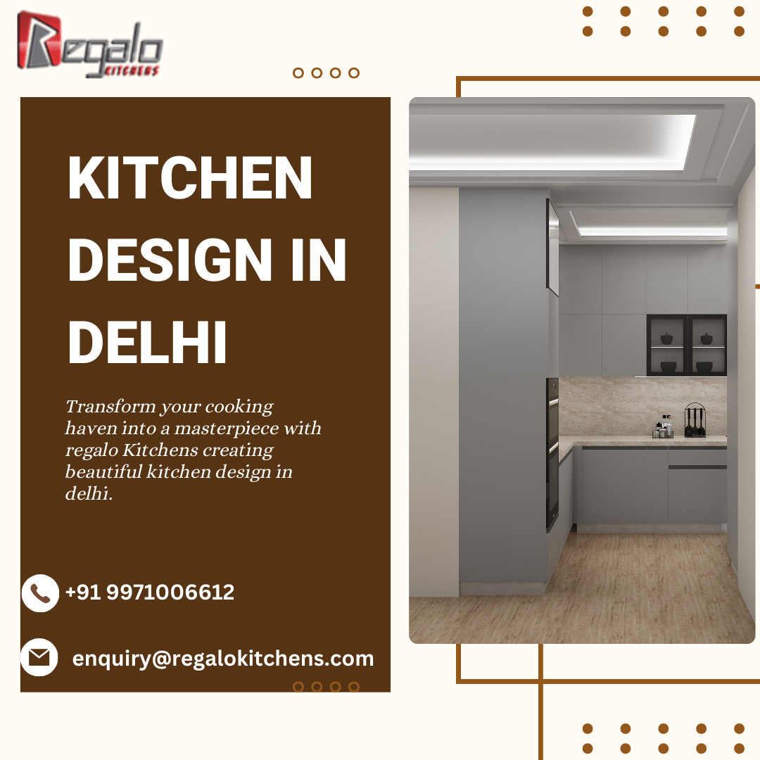 Kitchen Design in Delhi - Kitchen Design - Medium