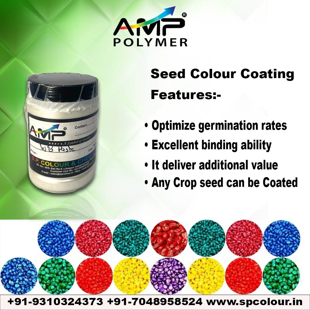 Seed Colour Polymer Manufacturer in India | SP Colour & Chemicals | by ...