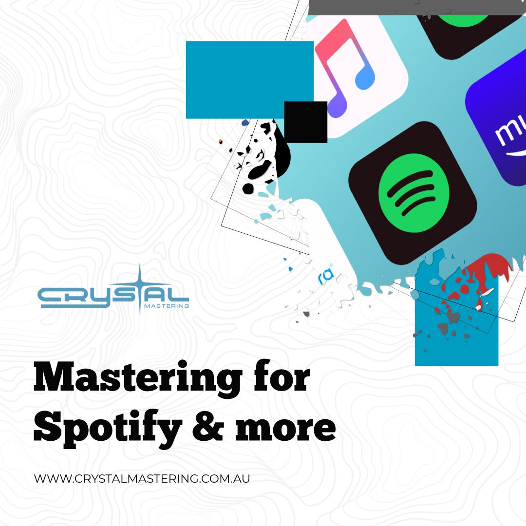 Mastering for Spotify & more - Crystal Mastering - Medium