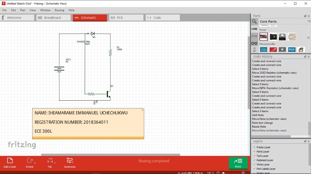 Transistor as a switch schematic diagram - Eu Iheamarame - Medium