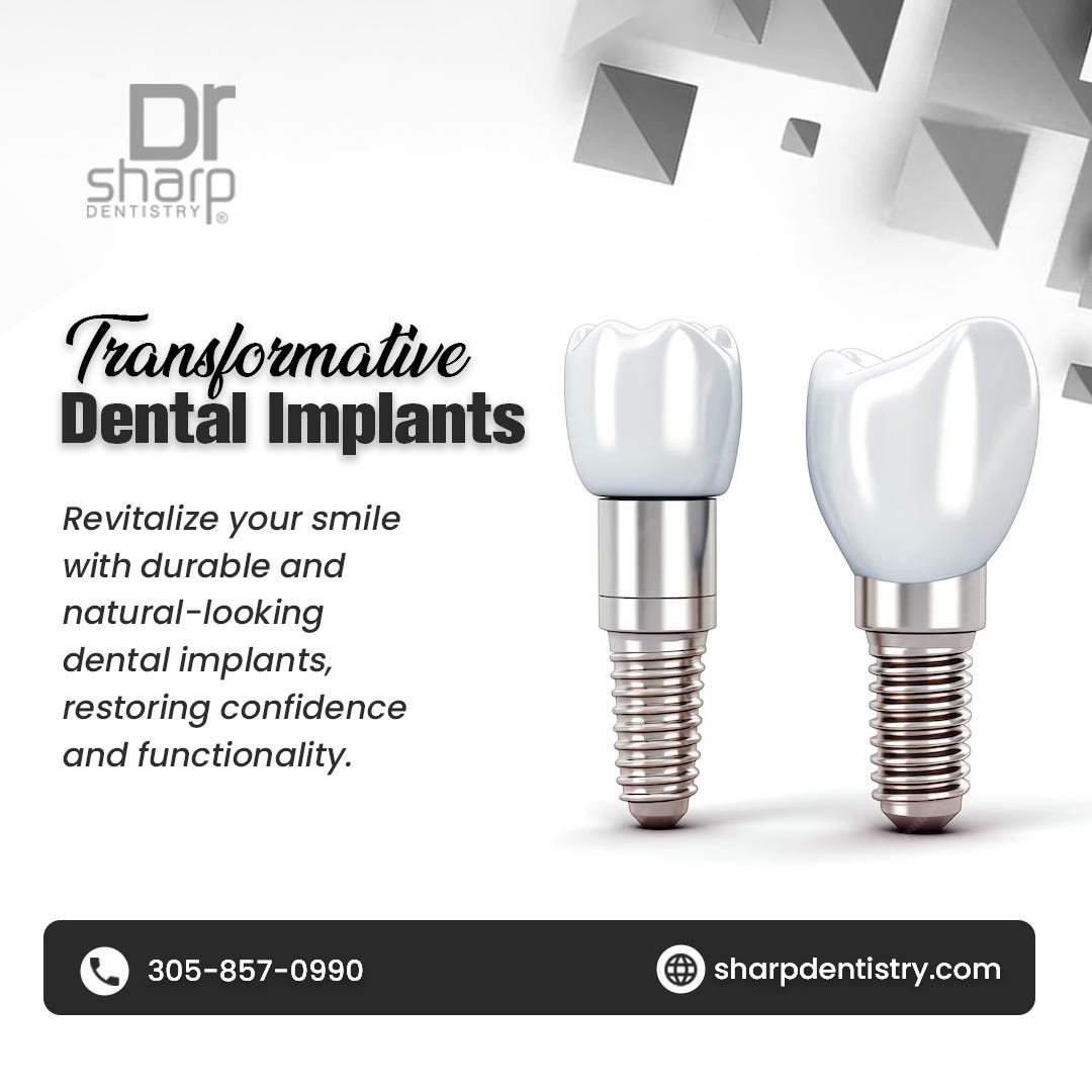 Premier Dental Implants in Miami FL - Sharpdentistry - Medium