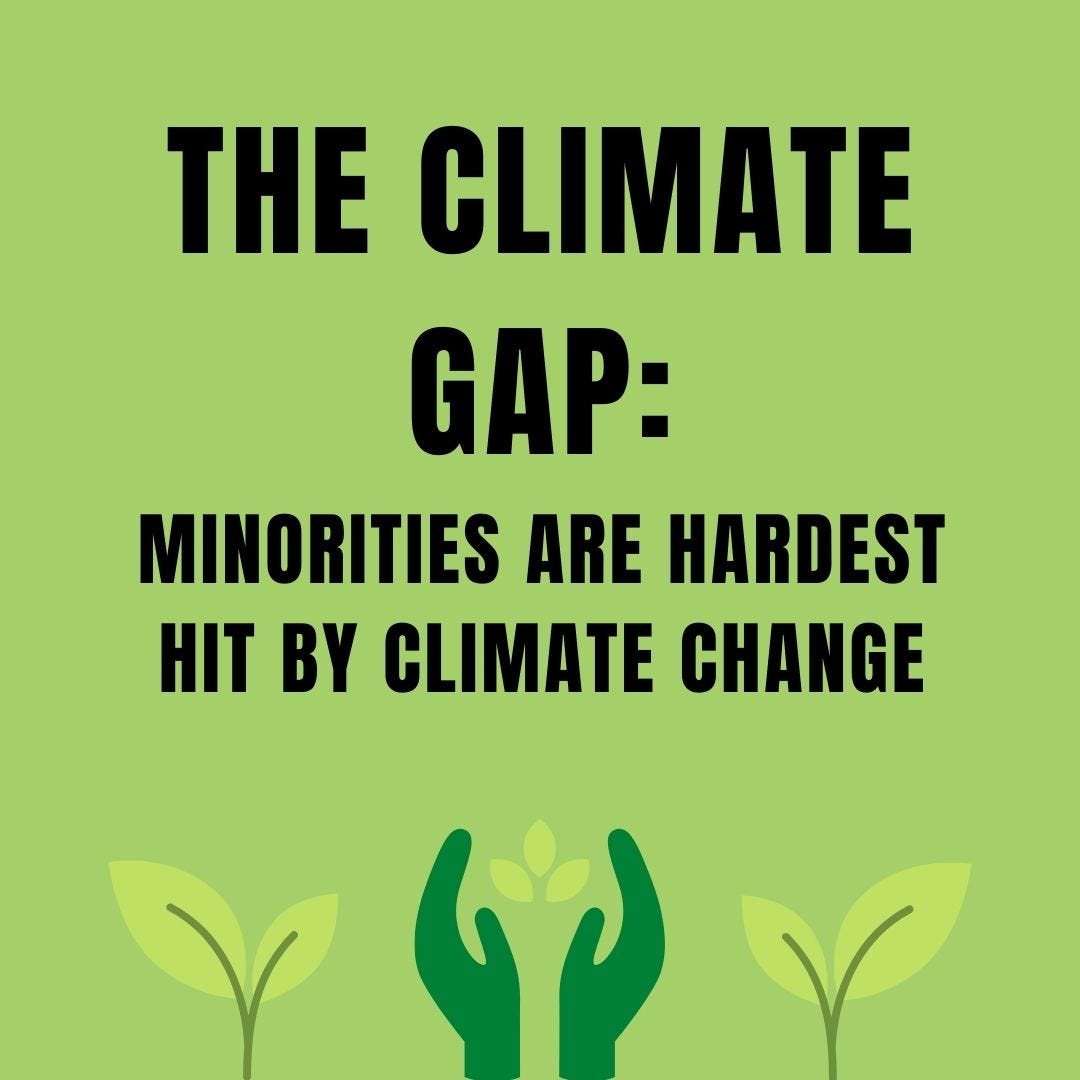 The Climate Gap: How Minorities Will Be Hardest Hit by Climate Change ...