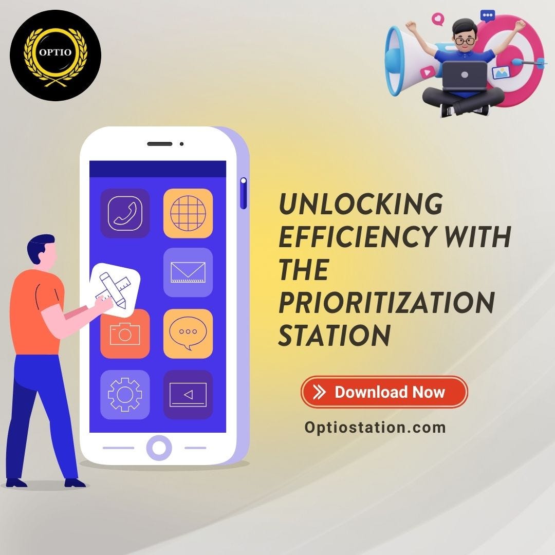 Elevate Your Workflow with Optio’s Prioritization Station | by Optio ...