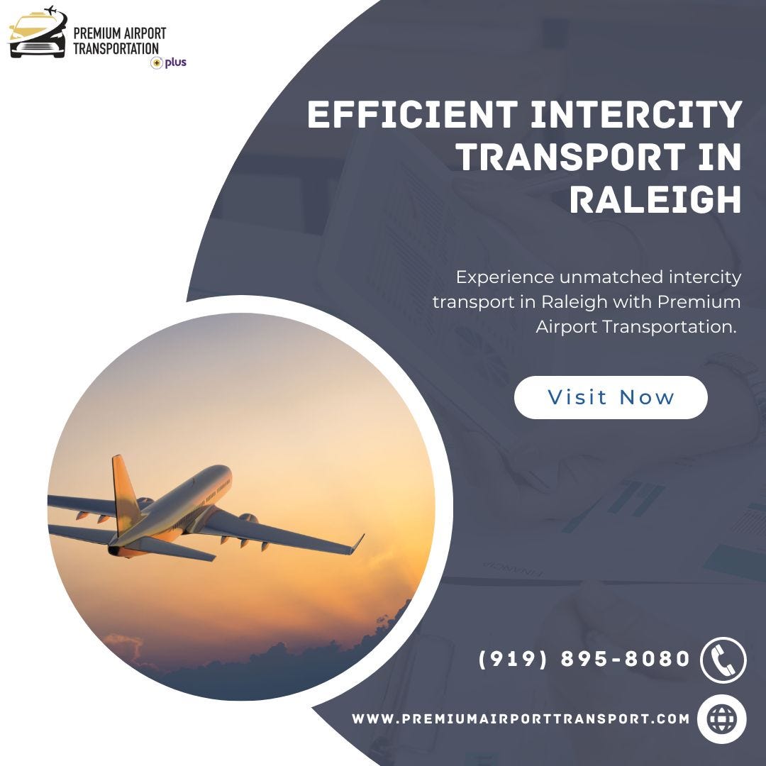 Efficient InterCity Transport in Raleigh - Premium Airport ...