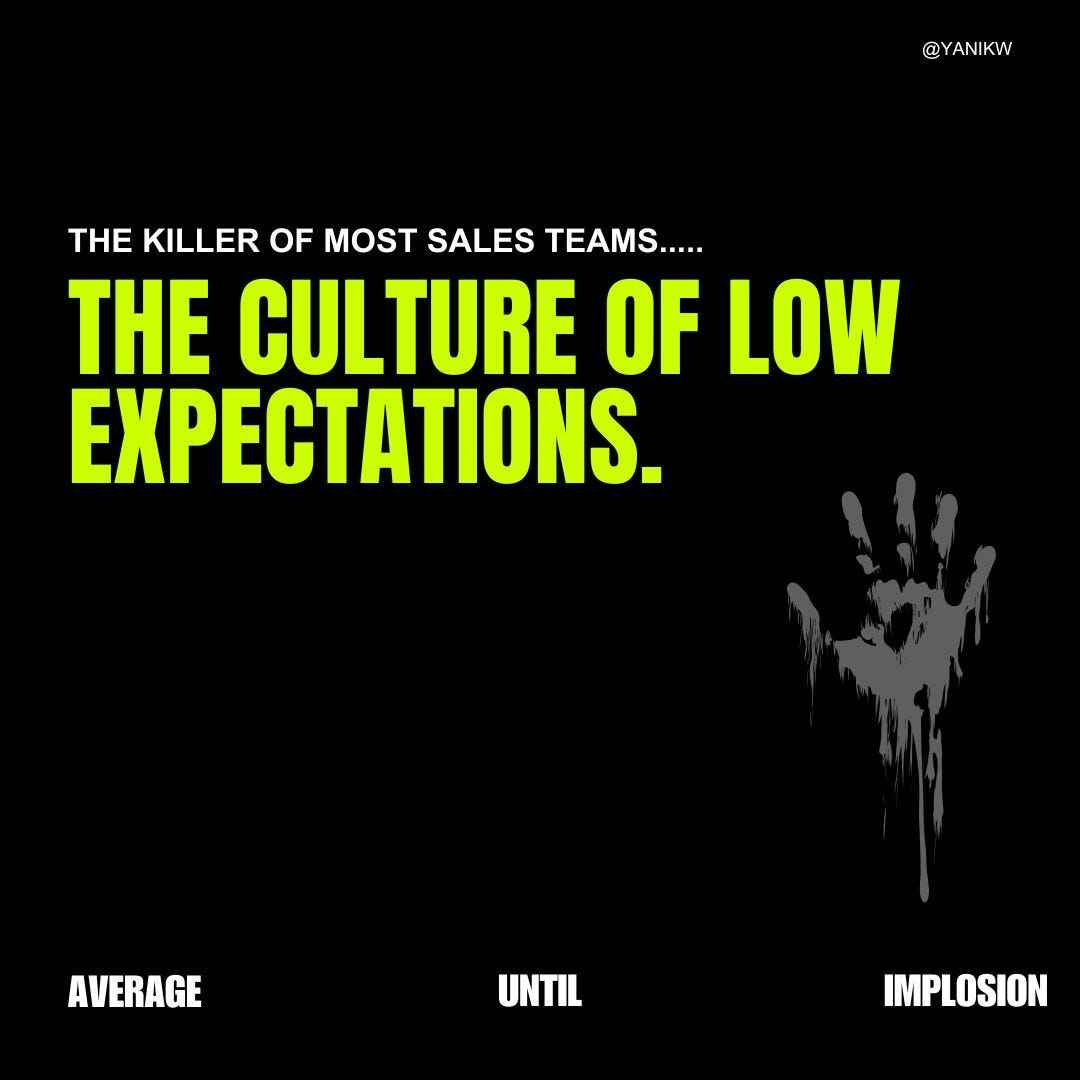 The Culture of Low Expectation: Why your sales training isn’t working ...