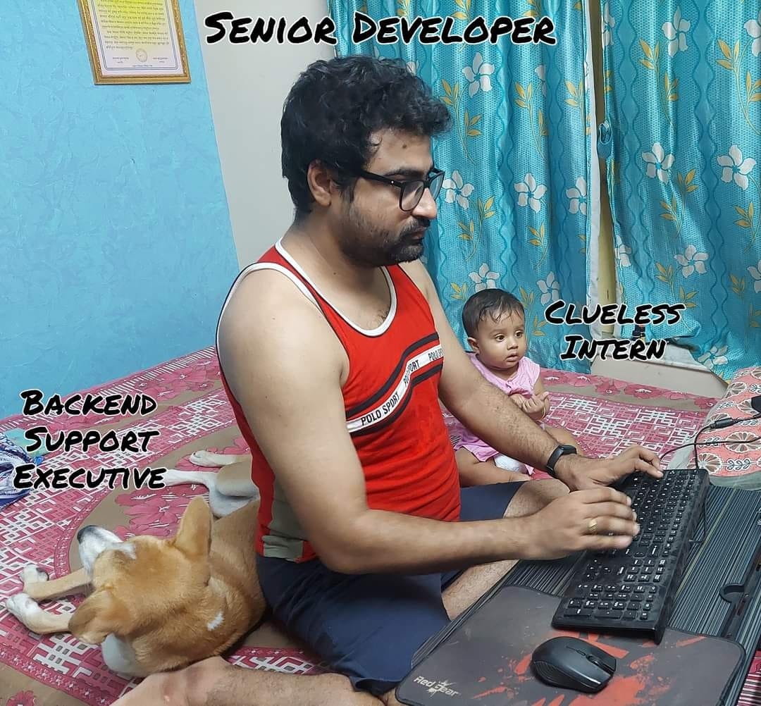 When We Went Viral. How a Funny WFH Snapshot Became… | by Deya | Write ...