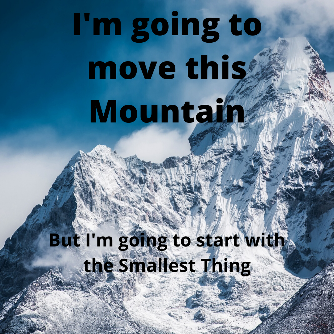 Start with the smallest thing. A goal is an idea of the future or… | by ...
