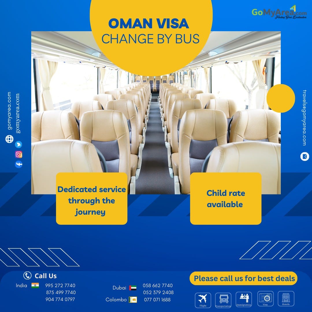 🚌 Explore Oman with a Visa Twist! Unleash Adventure through Visa Change ...