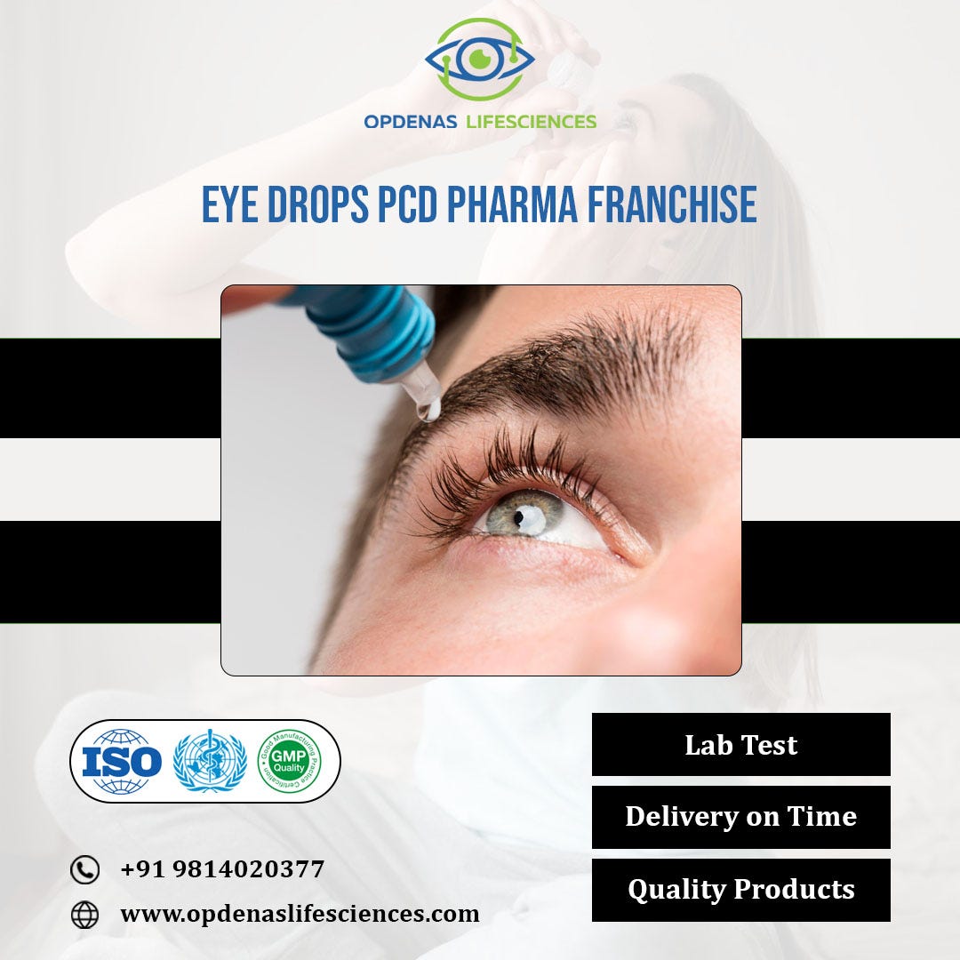 Eye Drops Pharma Company - Opdenas Lifesciences - Medium