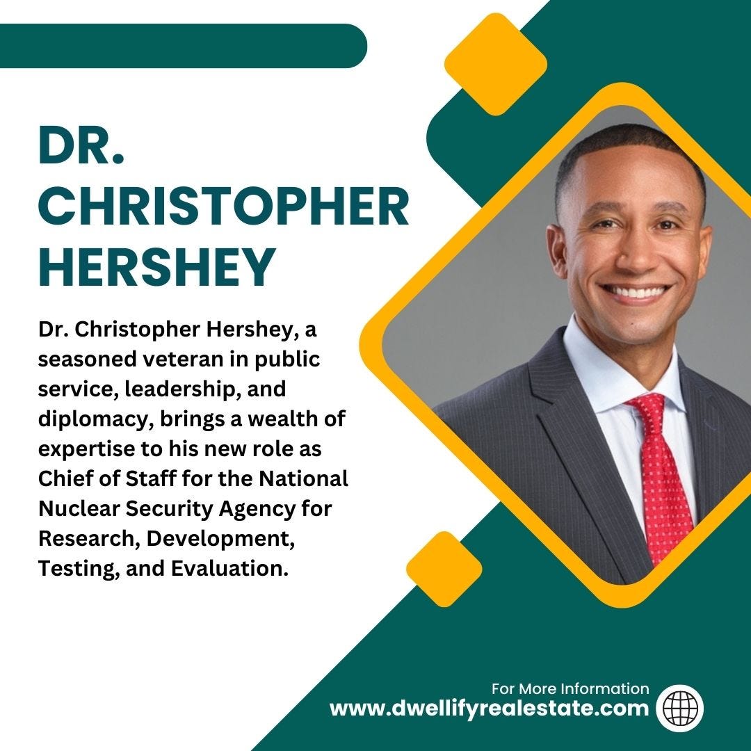 Dr. Christopher Hershey Assumes Key Role at NNSA - Dr. Christopher Hershey - Medium