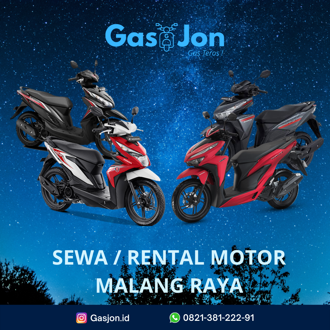 GASJON | WA 0821–381–222–91 | Rental Motor Malang Mahasiswa - Felanda V ...