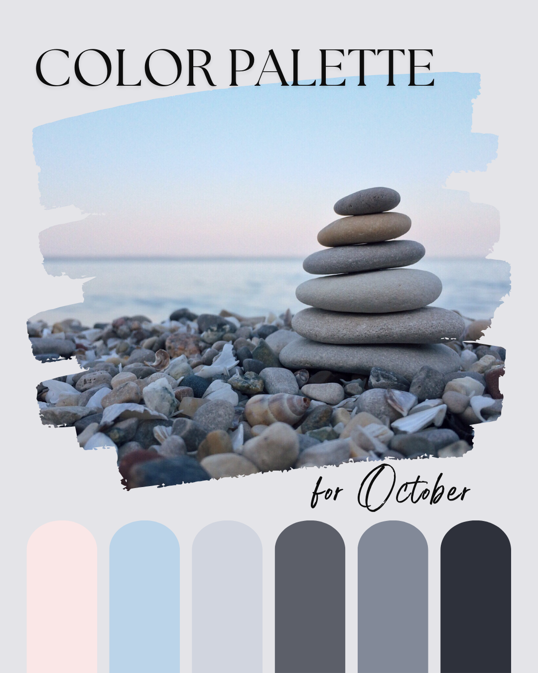 October Colour Palette. 3 key colours to tune your energy to… | by ...
