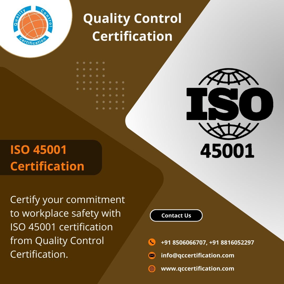 ISO 45001 Certification | QC Certification - Jaiprajapati - Medium