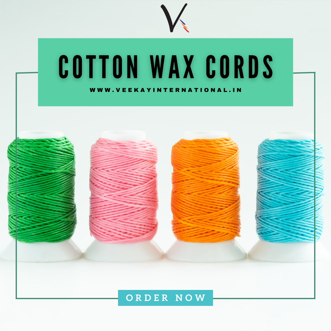 Cotton Wax Cords in the USA and Canada - Veekay International - Medium