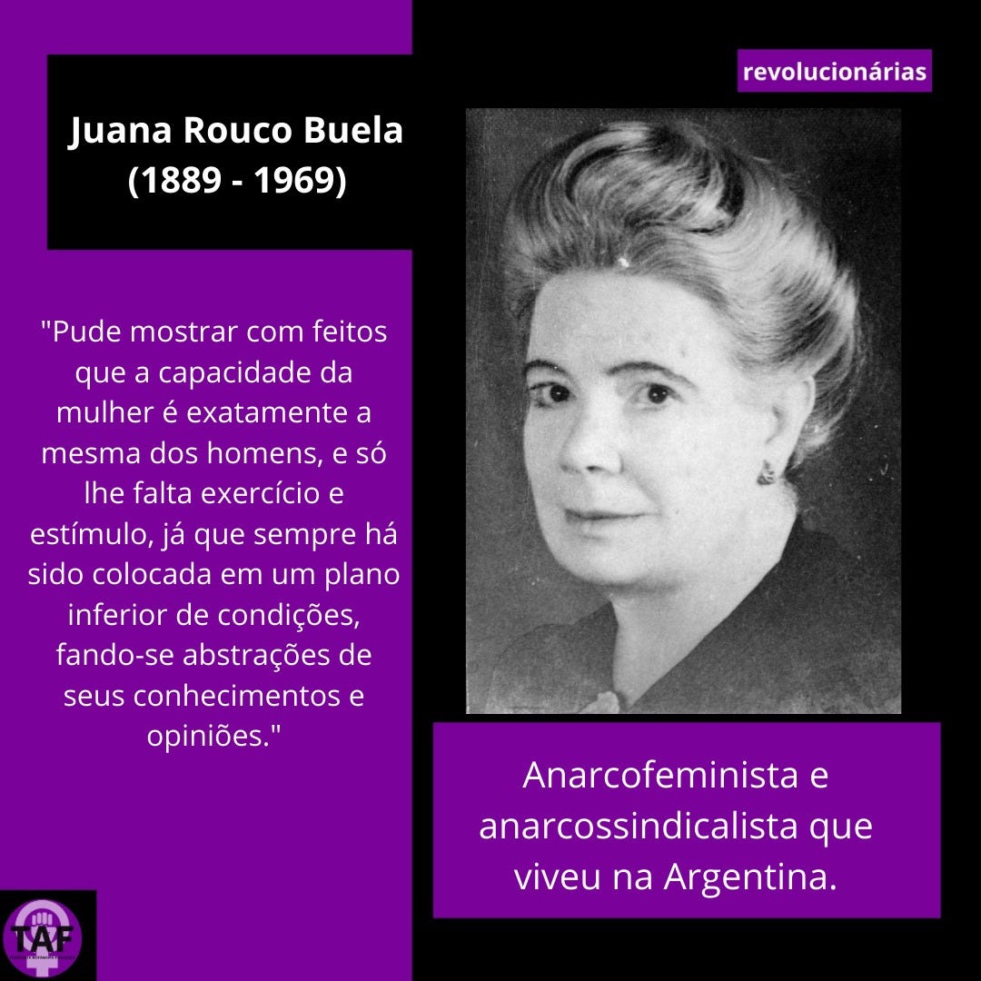 Juana Rouco Buela (1889–1969). 50 anos da morte de Juana Rouco Buela ...