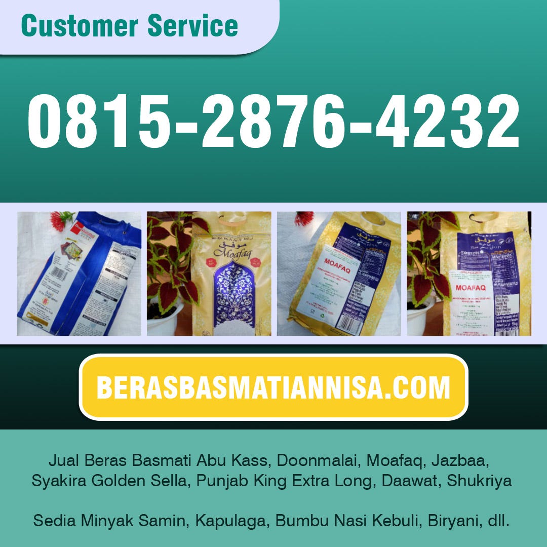 NEW 0815–2876–4232 Jual Beras Basmati Puger Jember | by ...