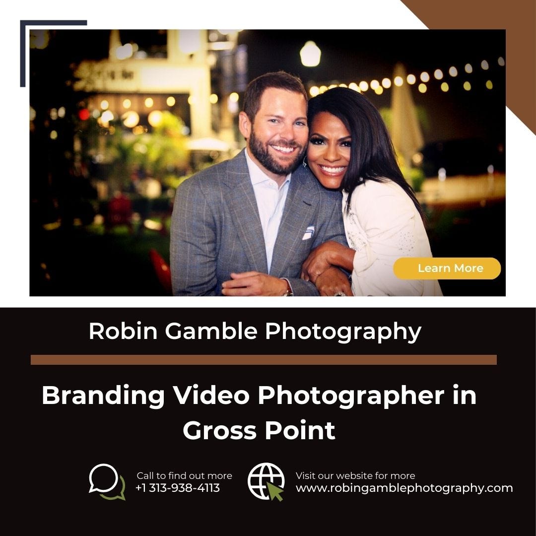 Branding Video Photographer in Gross Pointe - Robin Gamble Photography ...
