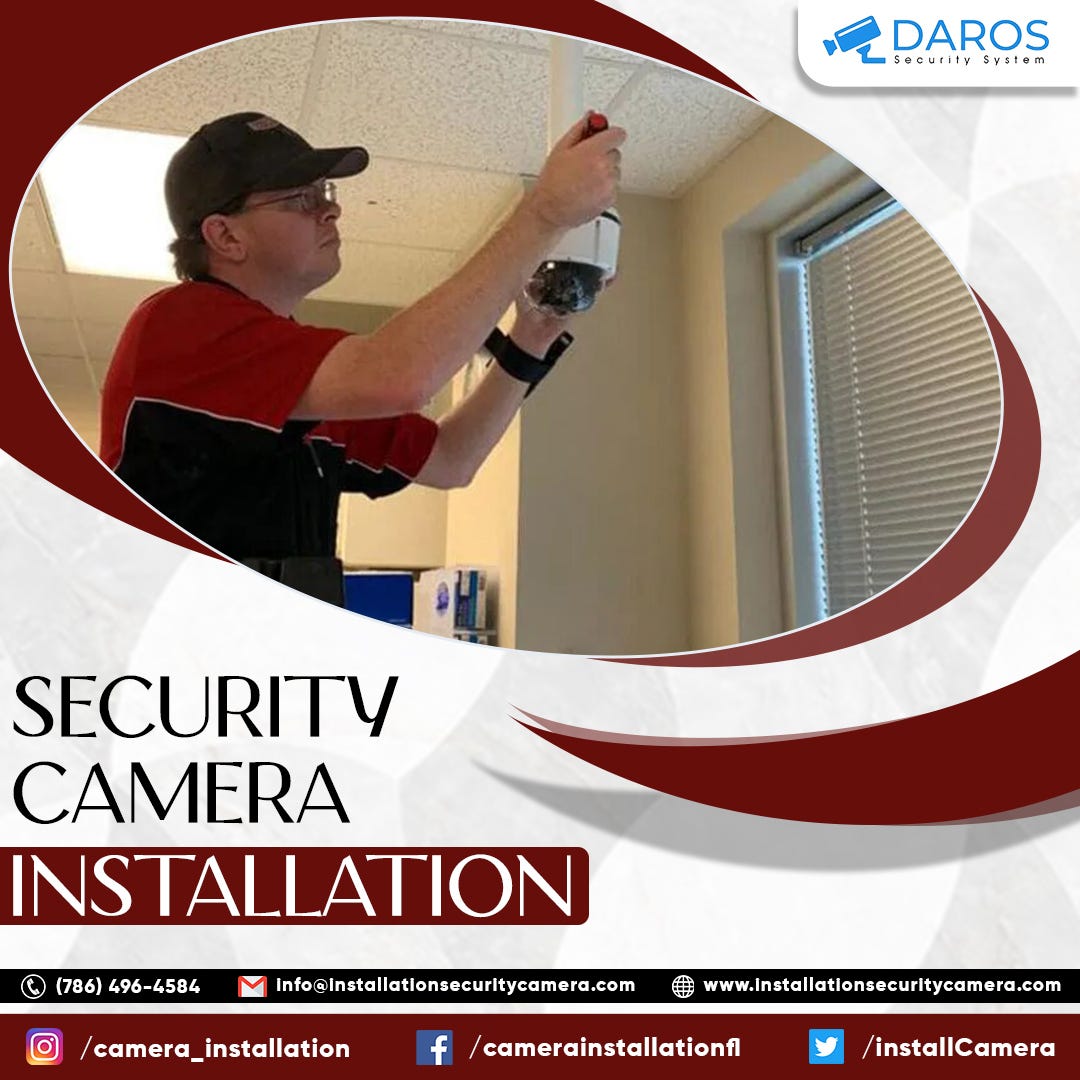 Security Camera Installation - Daros Security System - Medium