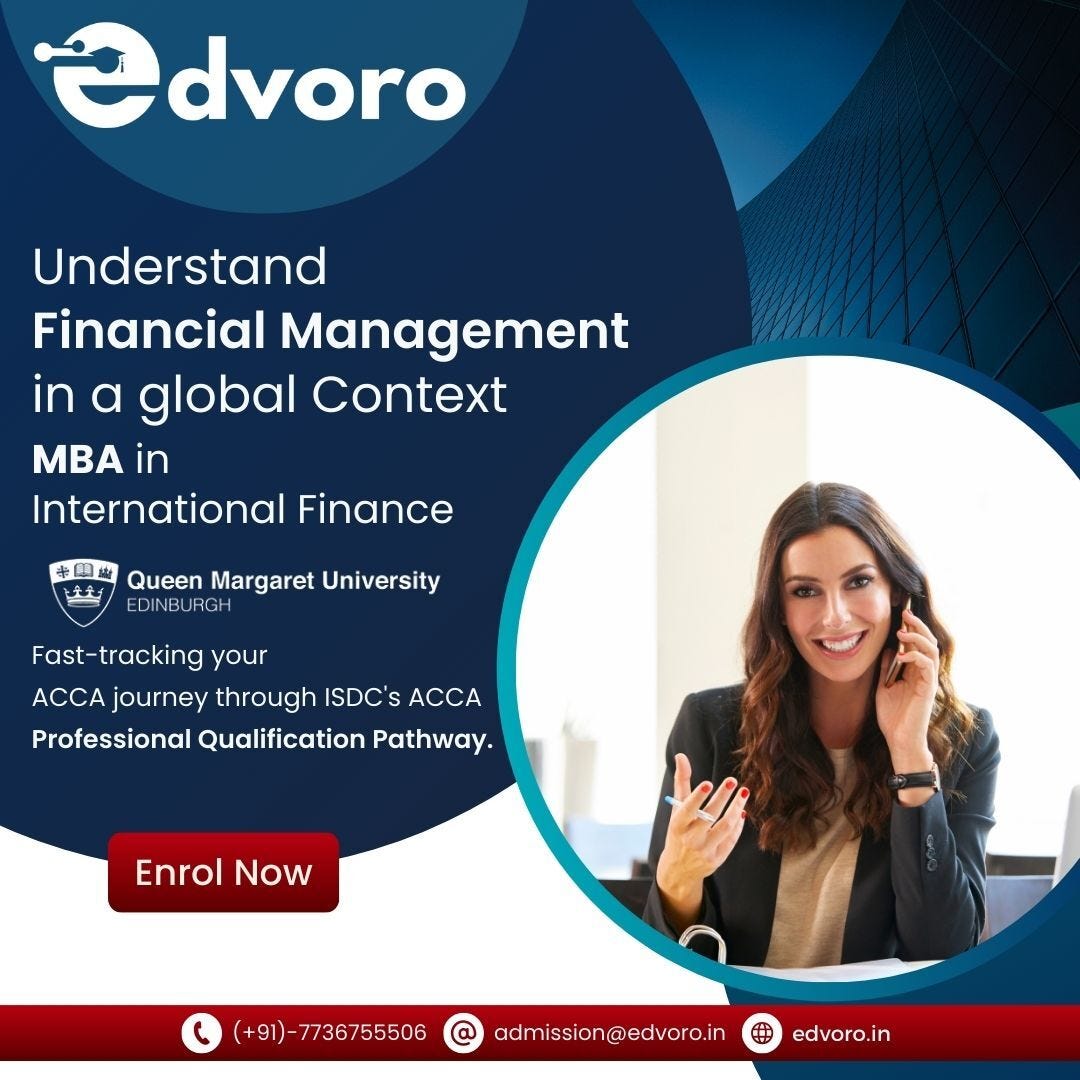 MBA In International Finance | Edvoro - EDVORO India - Medium