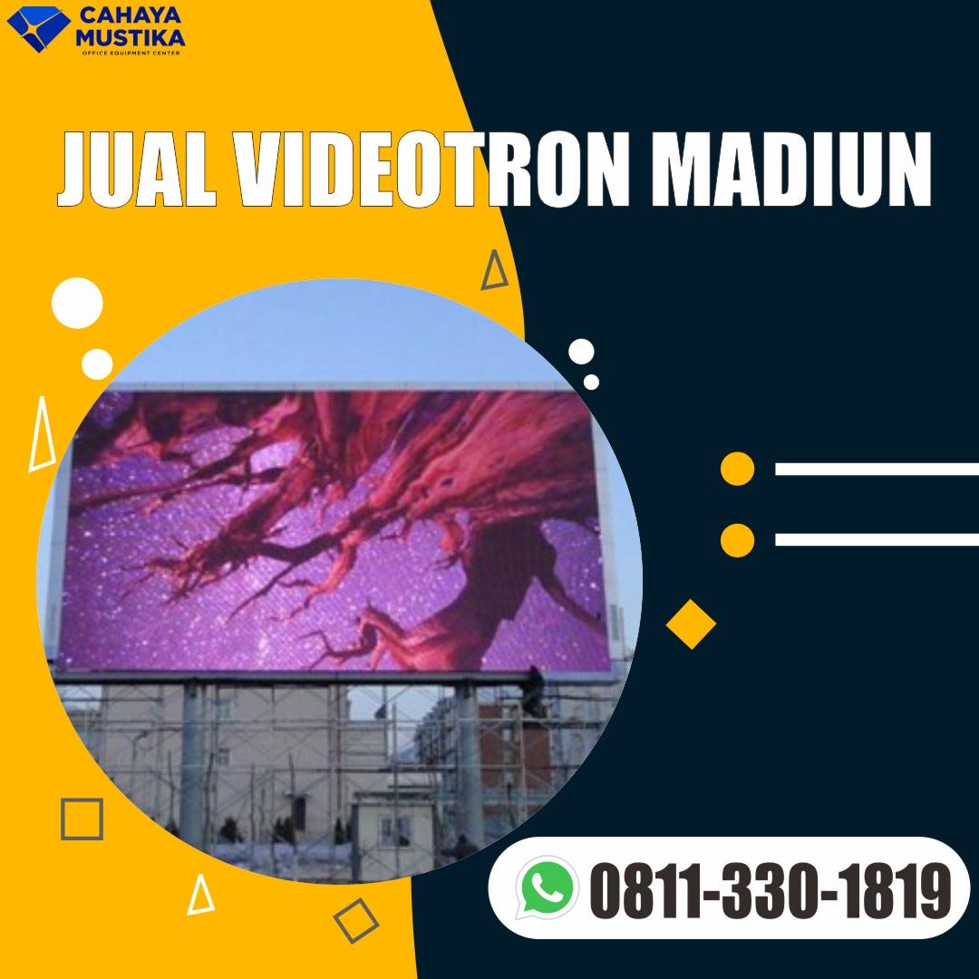 WA 0811–330–1819, Jual Panel Led Videotron Madiun | by Jual Videotron E ...
