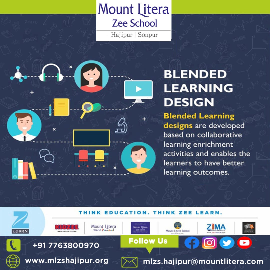 Blended learning is an approach to planning and organising teaching for ...