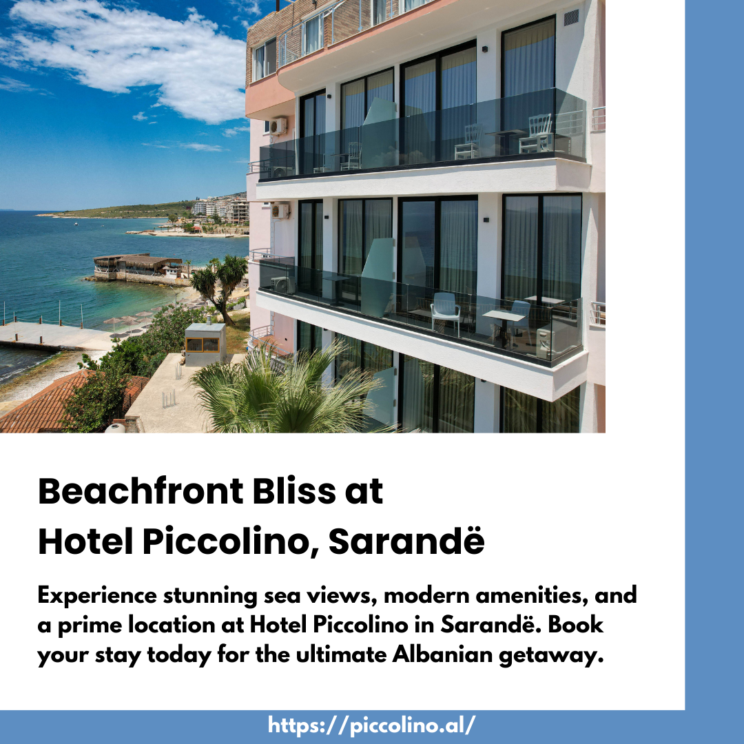 3 Star Hotel In Albanien Saranda. Experience seaside luxury at Hotel ...