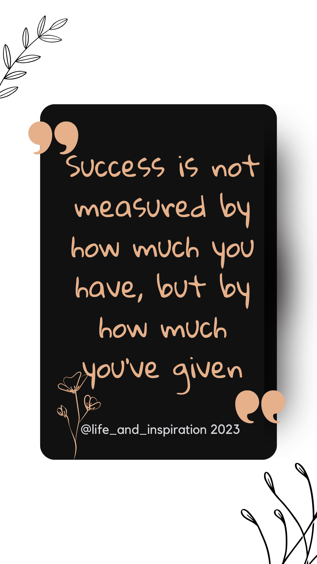 Success is often measured by wealth and material belongings . | by ...
