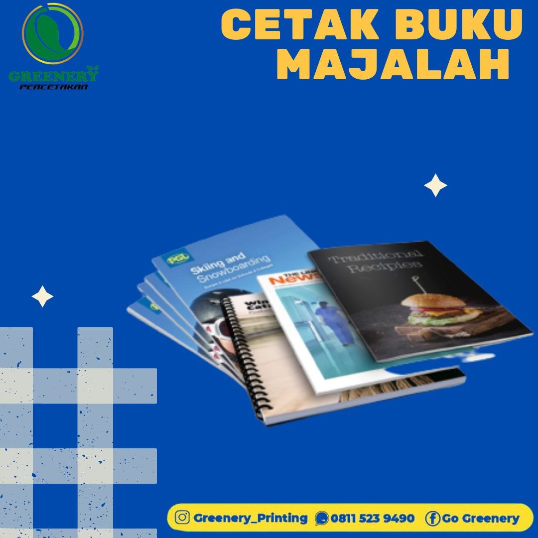 TERBAIK Cetak Buku Majalah Muara Teweh Hub 0811 5239 490 WA - Arigreenery - Medium