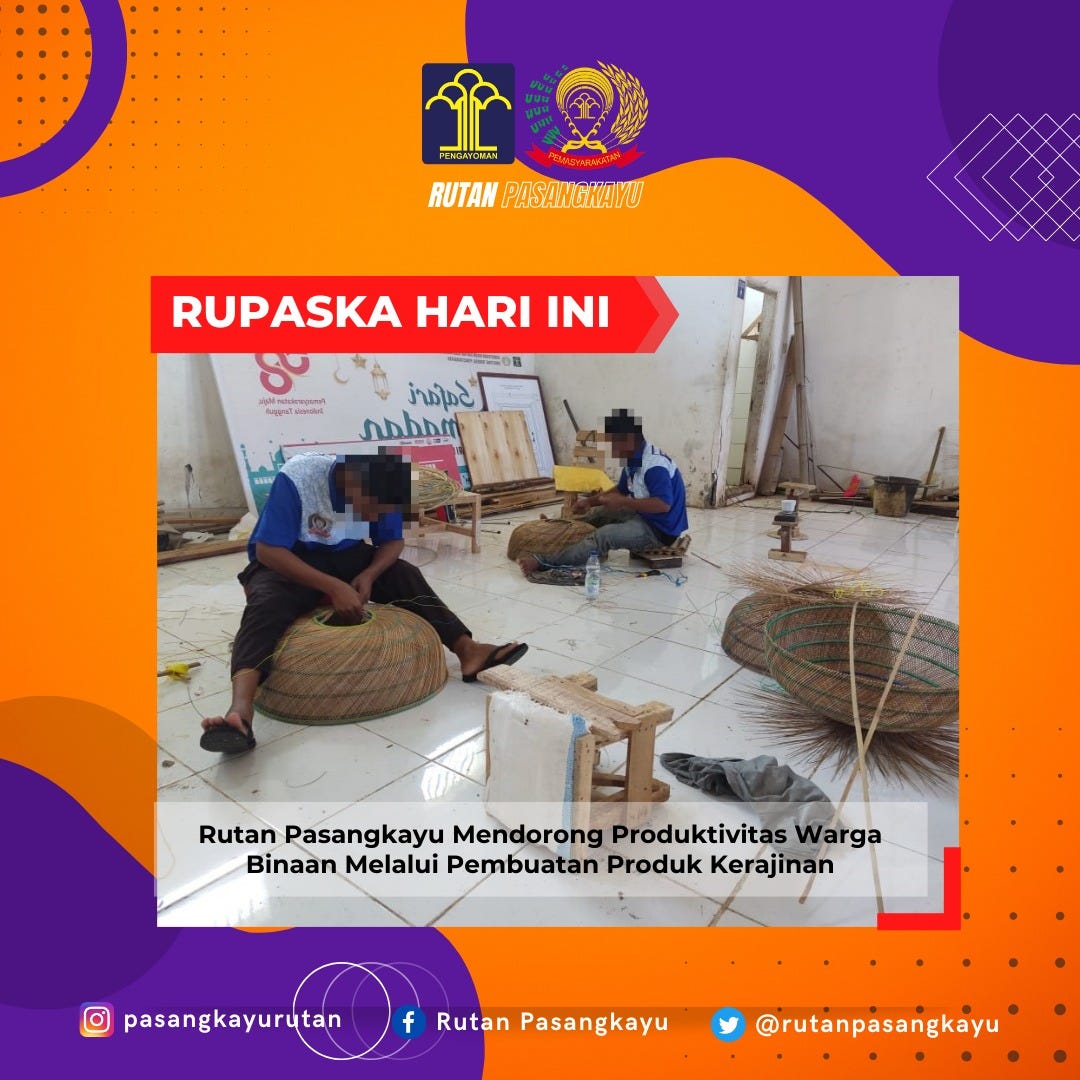 Rutan Pasangkayu Mendorong Produktivitas Warga Binaan Melalui Pembuatan ...