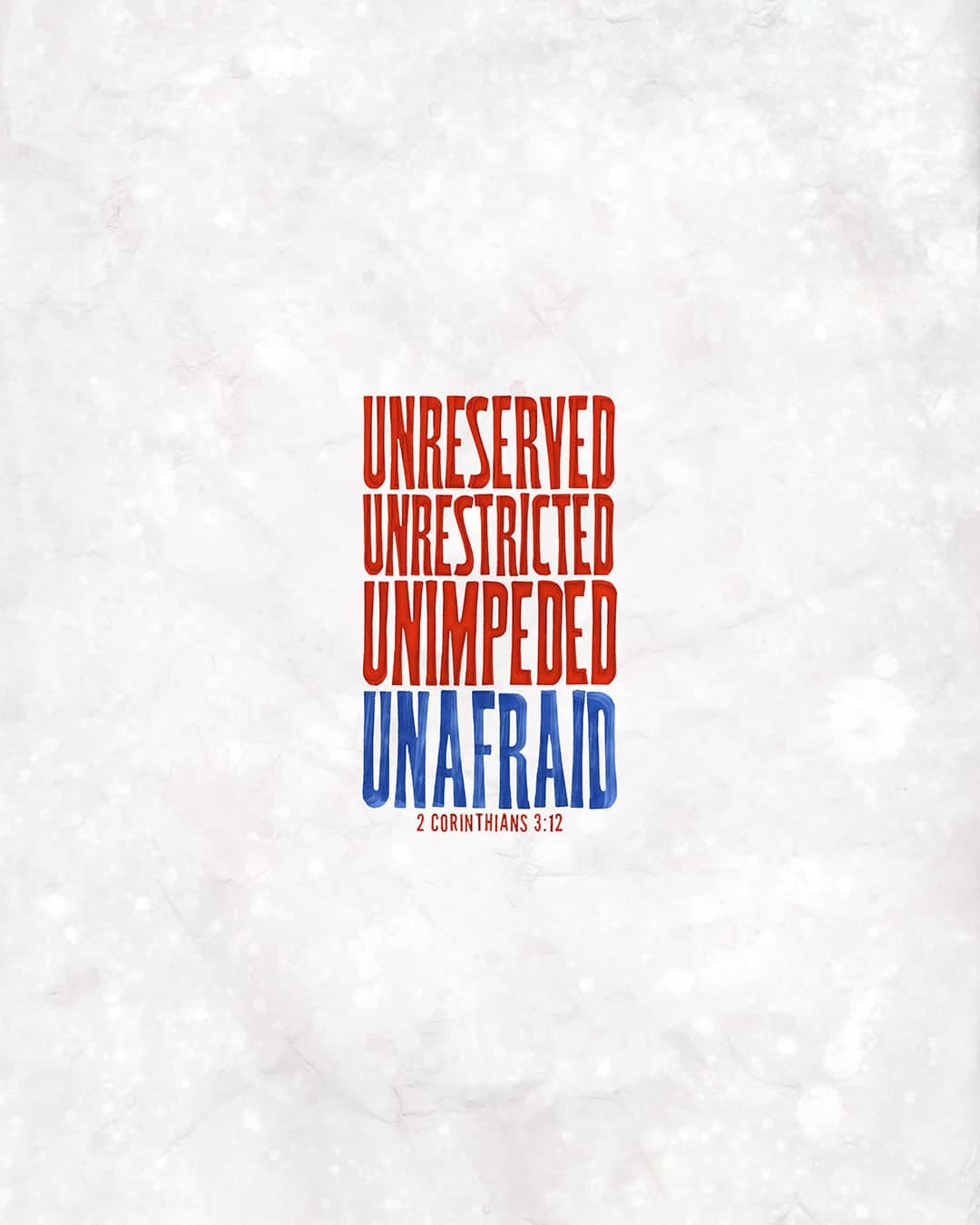 Unreserved. Unrestricted. Unimpeded. Unafraid. | by Small Voice Today ...