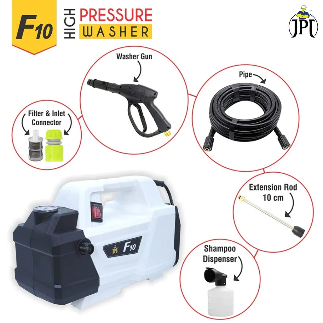 Get Sparkling Clean with JPT Pressure Washers — Shop Now - JPT Tools ...